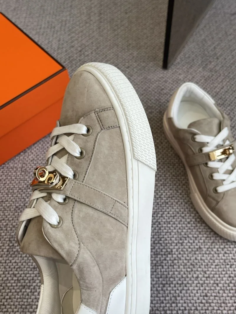 Brand-authenticated Hermes Low Shoes