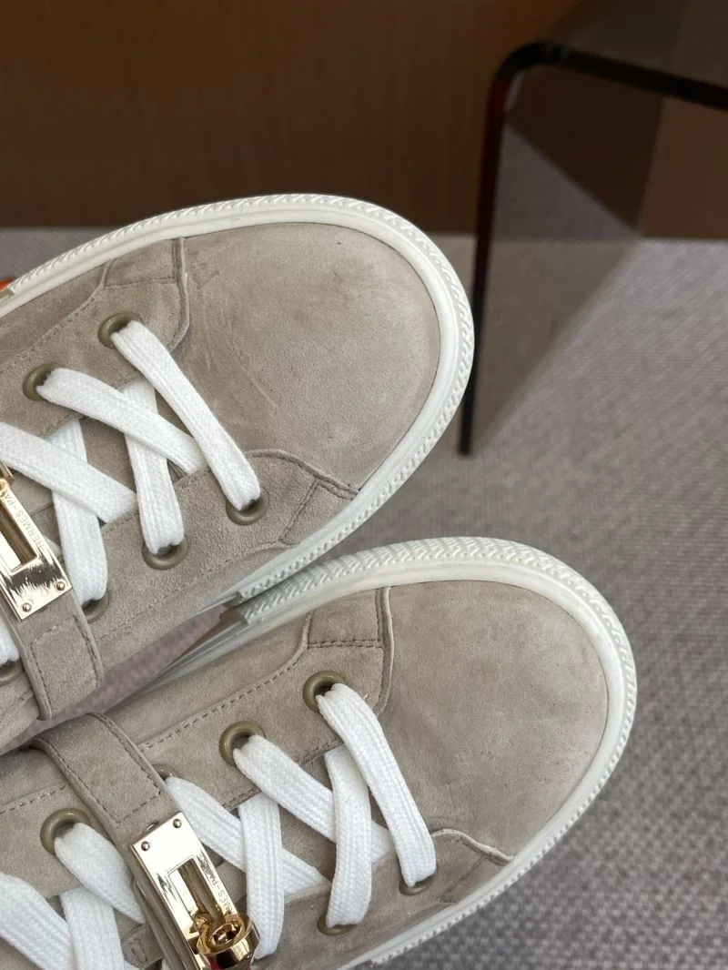 Brand-authenticated Hermes Low Shoes