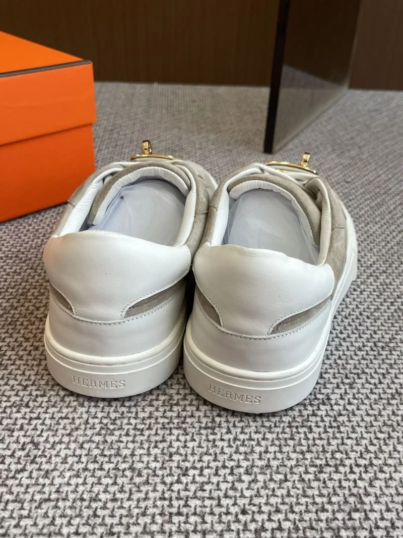 Brand-authenticated Hermes Low Shoes