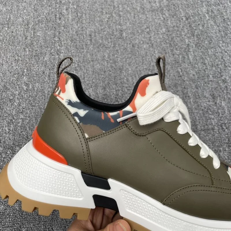 Brand-authenticated Hermes Low Shoes