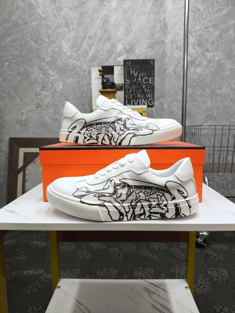 Exact replica Hermes Low Shoes