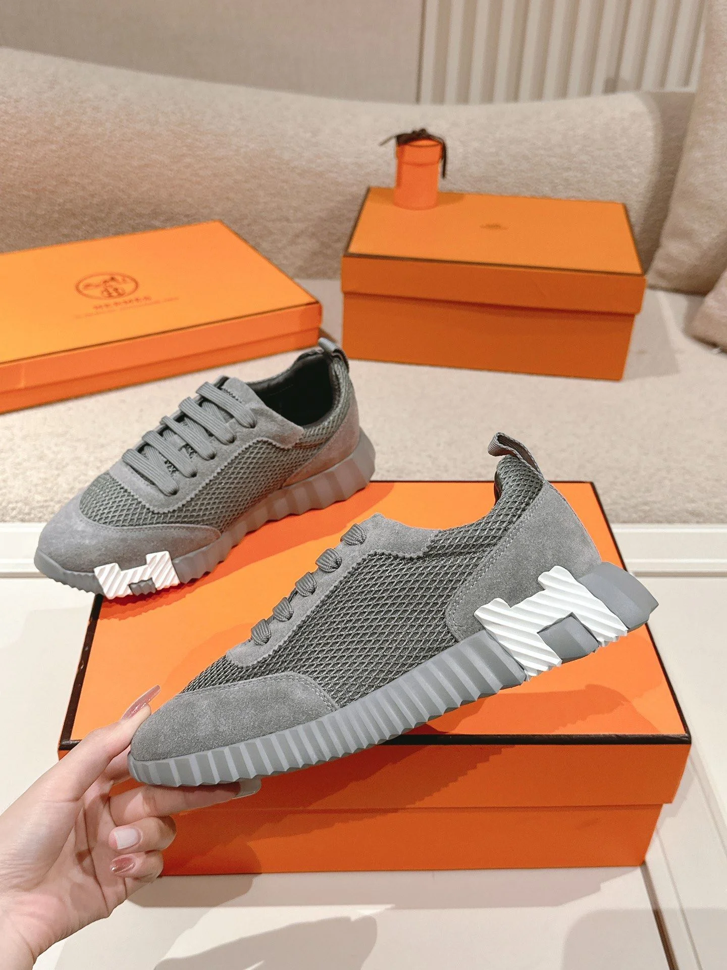 Genuine Hermes Low Shoes