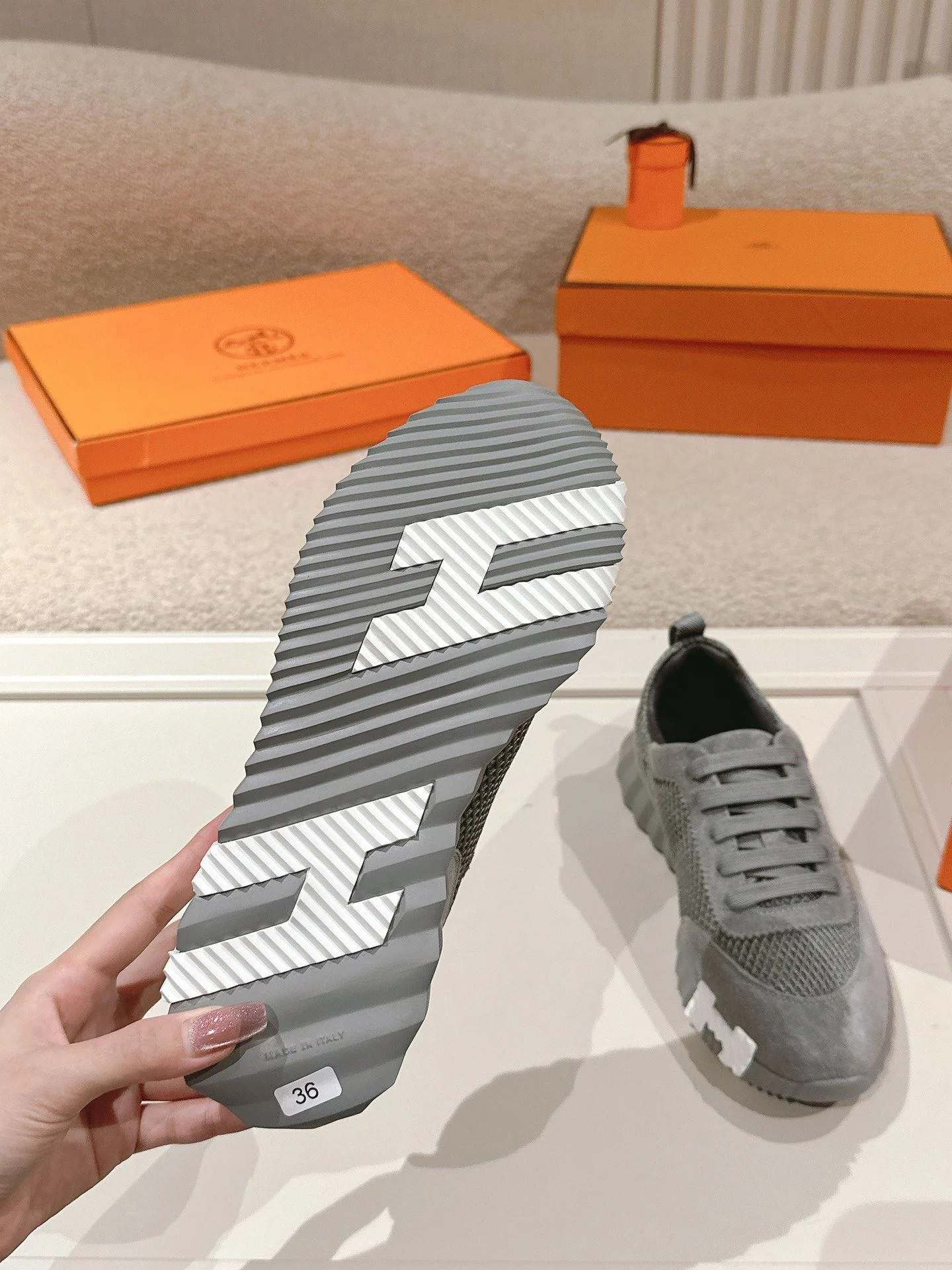 Genuine Hermes Low Shoes