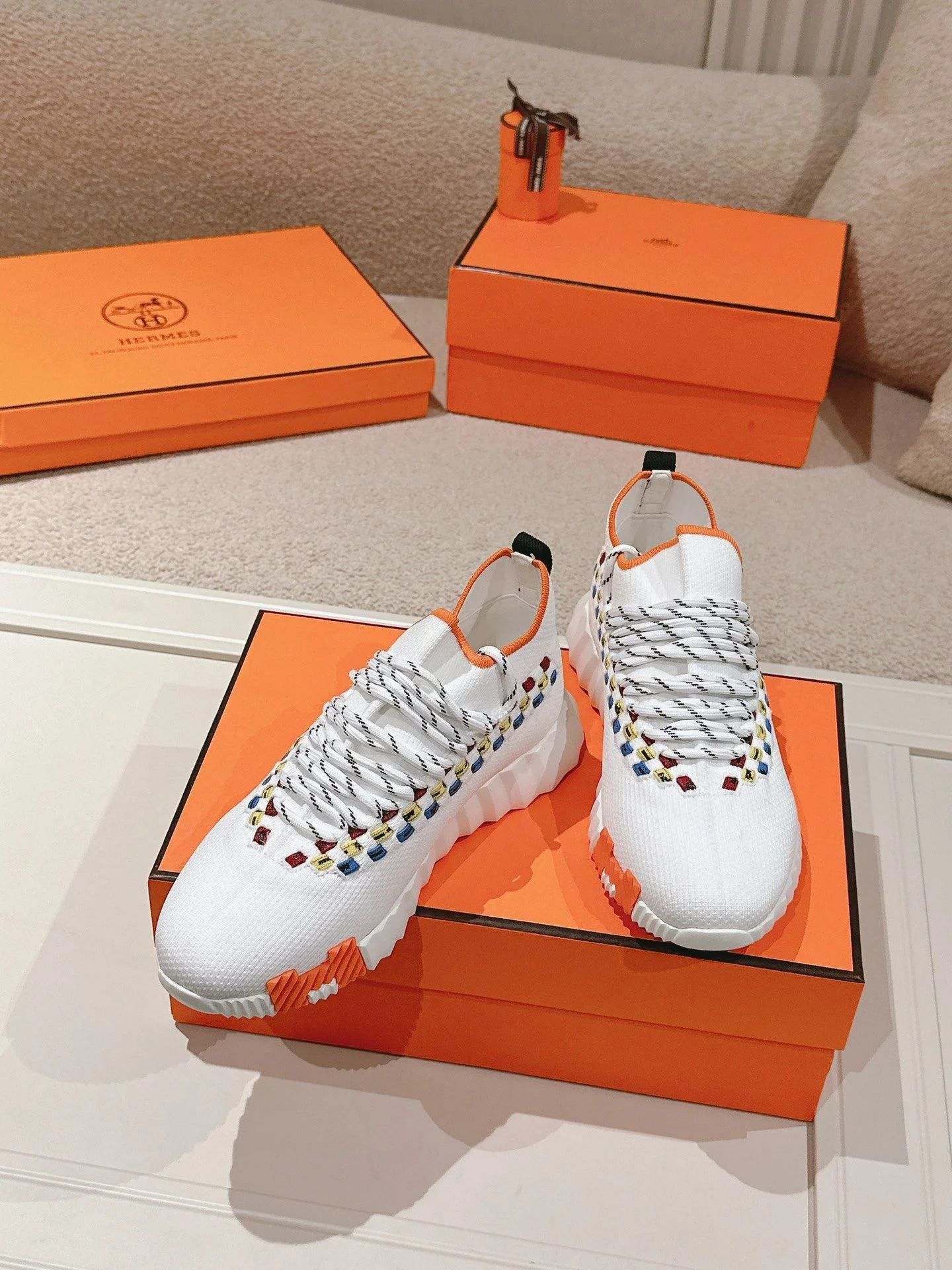 Indistinguishable Hermes Low Shoes