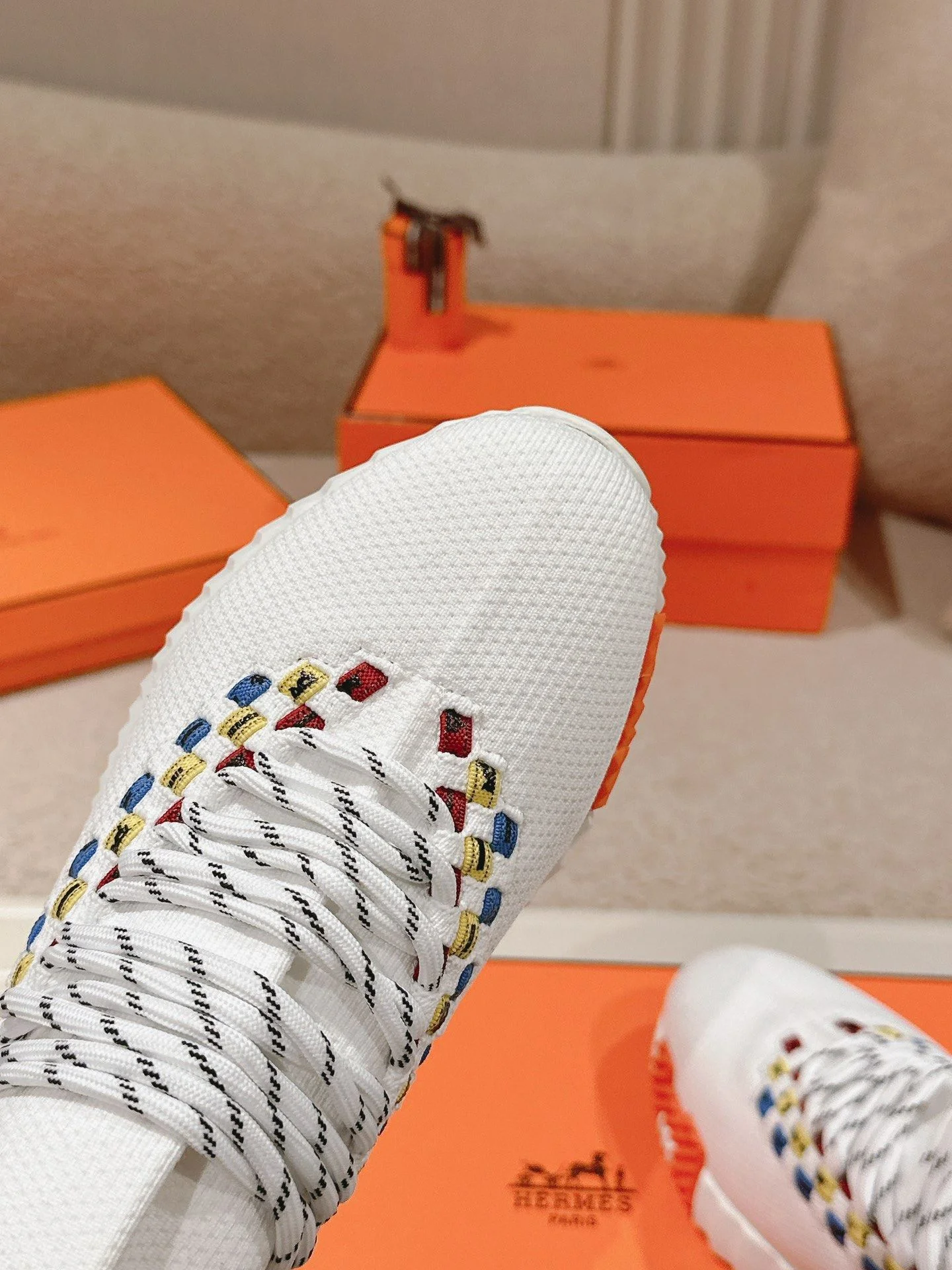 Indistinguishable Hermes Low Shoes