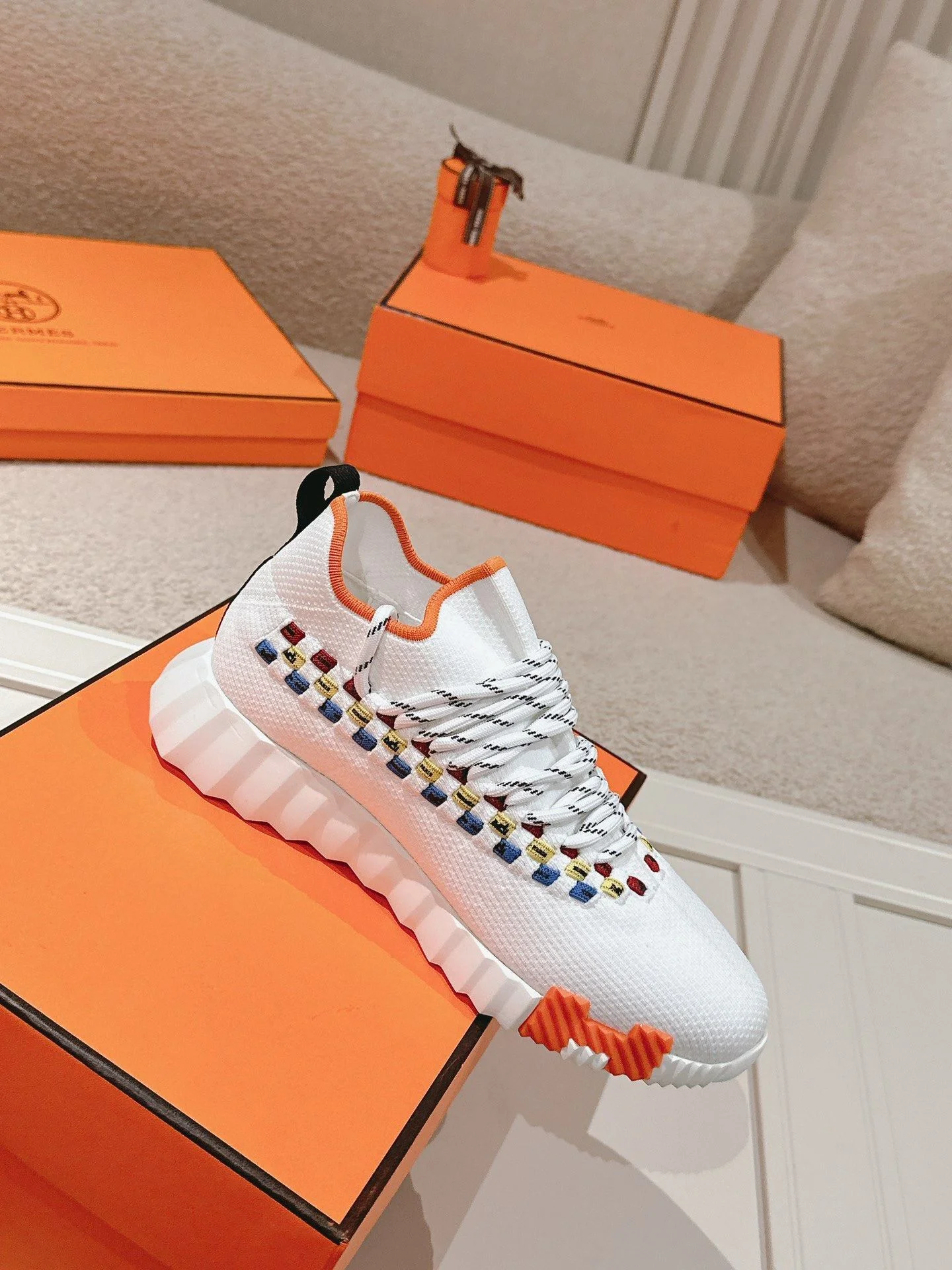 Indistinguishable Hermes Low Shoes