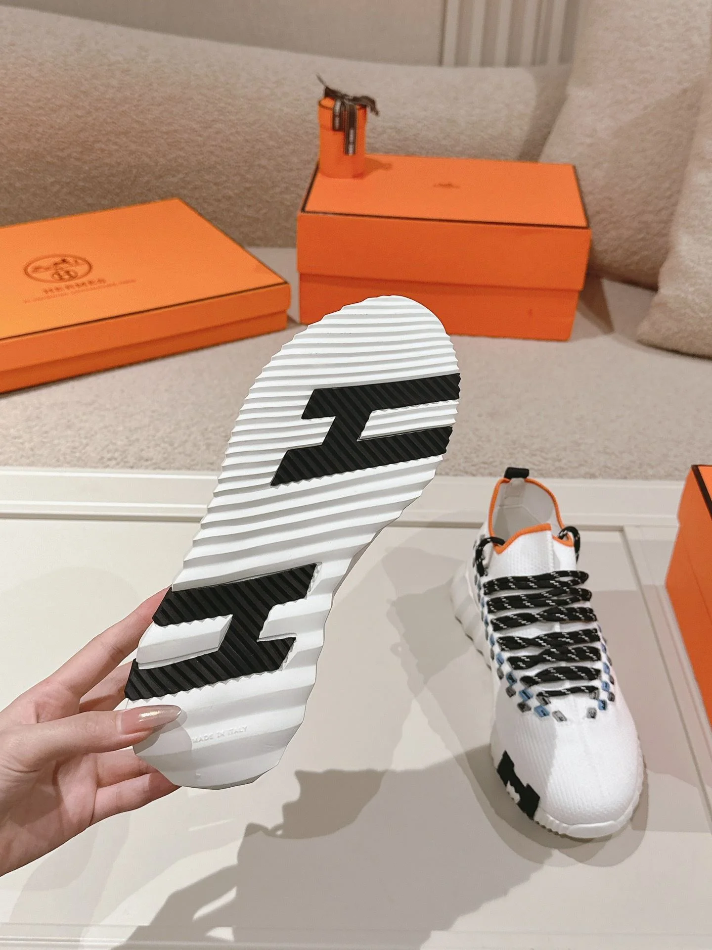 High fidelity Hermes Low Shoes