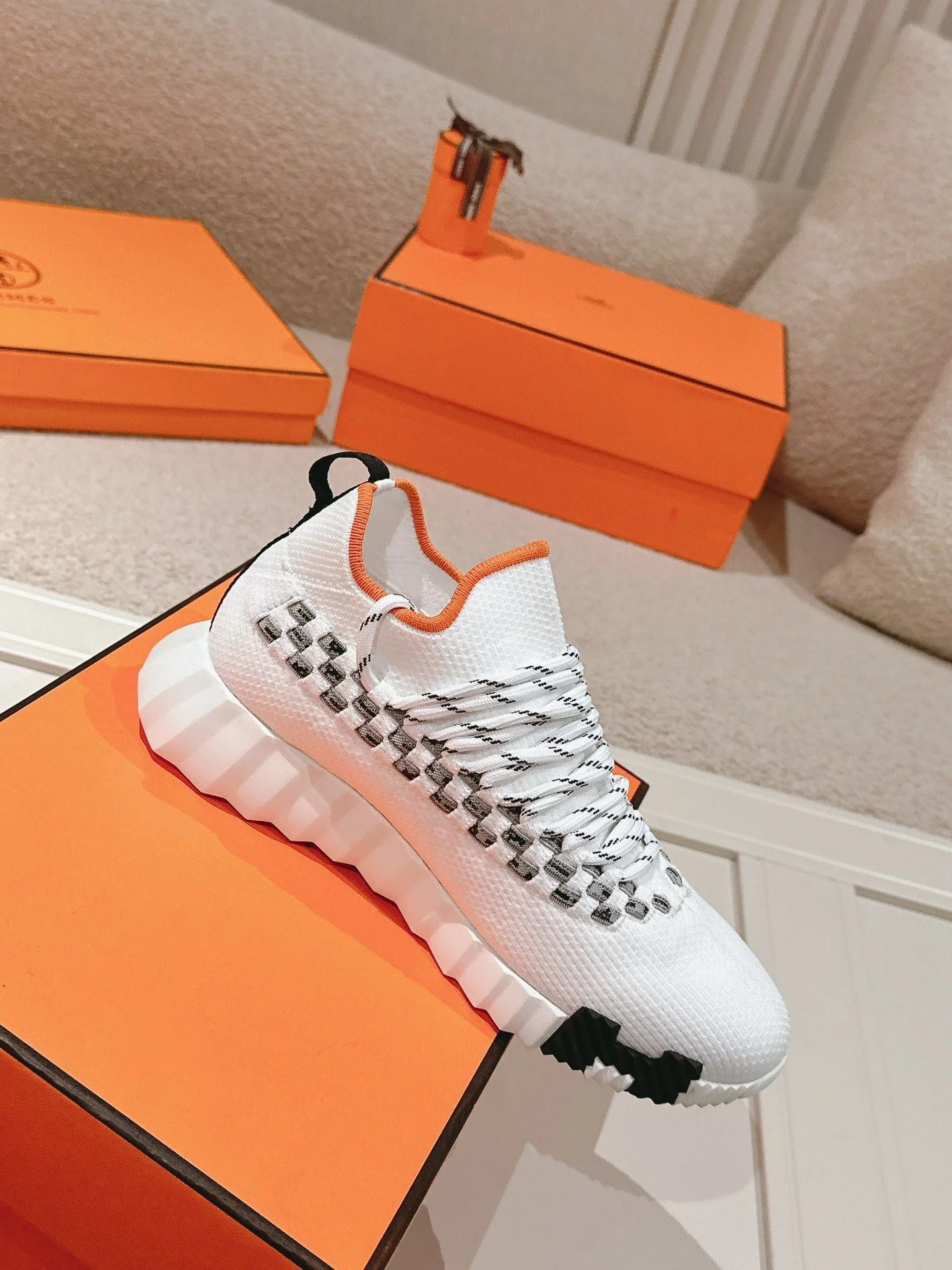 Value-priced Hermes Low Shoes