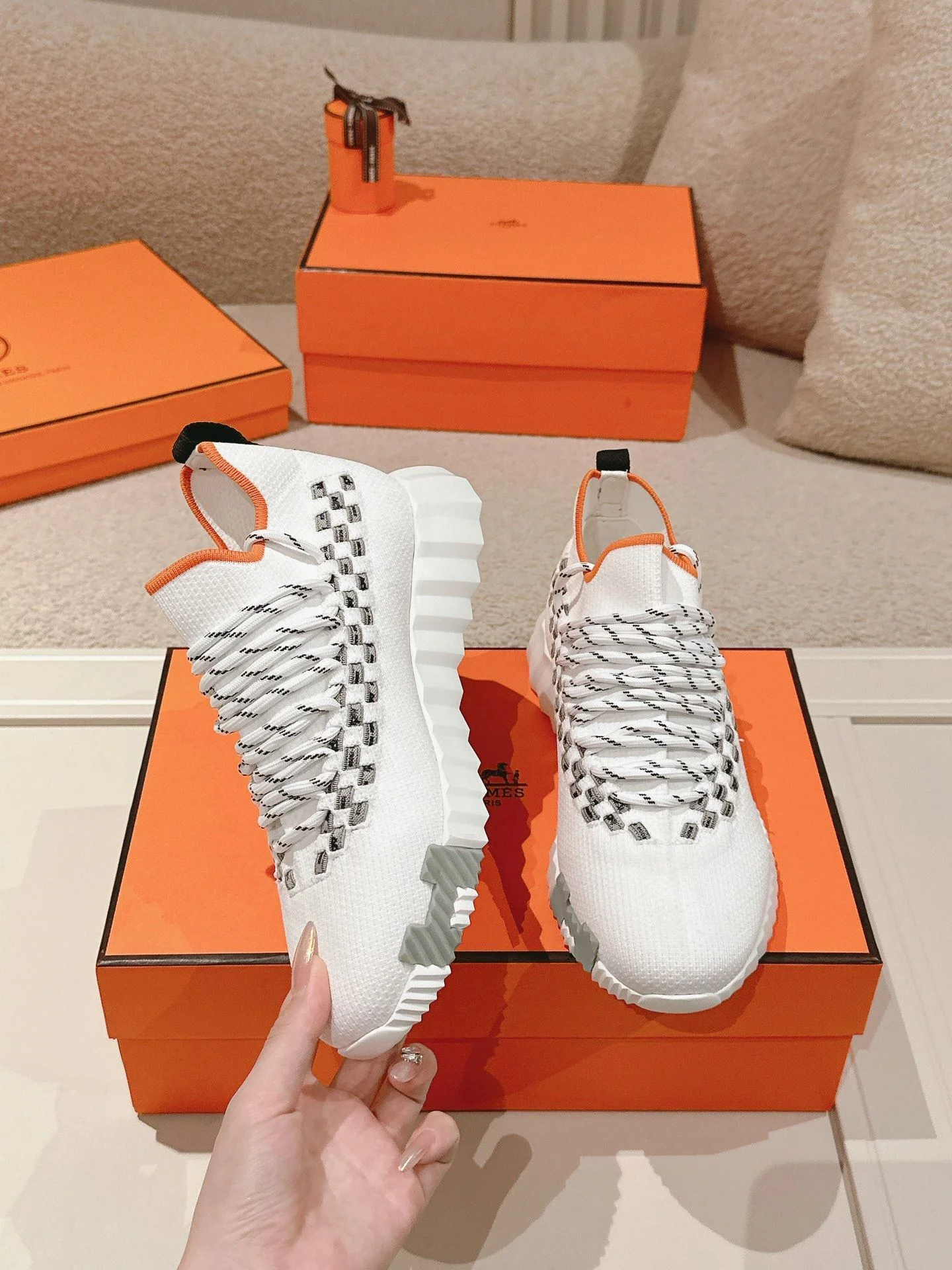 High fidelity Hermes Low Shoes