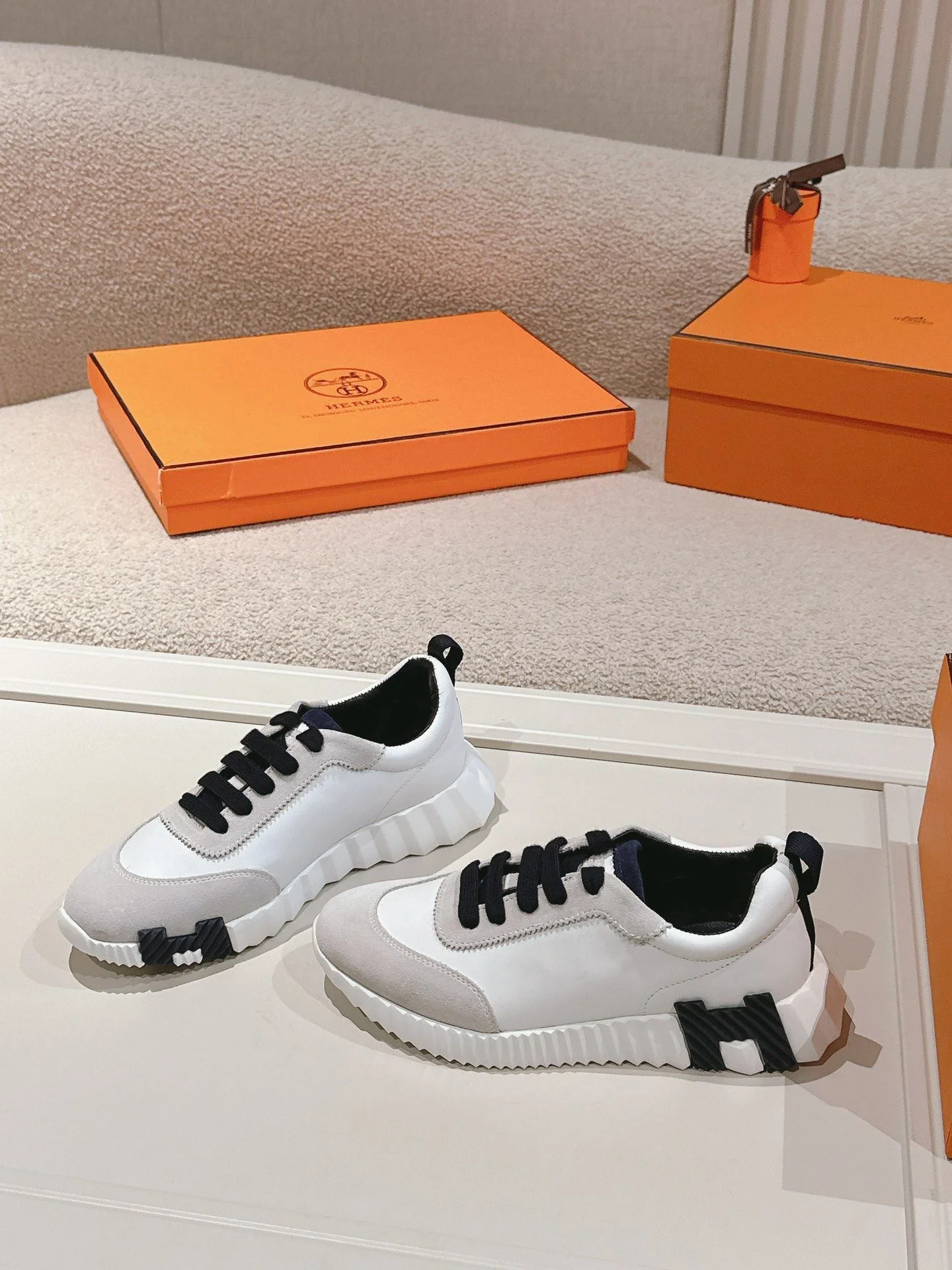 Authentic Hermes Low Shoes