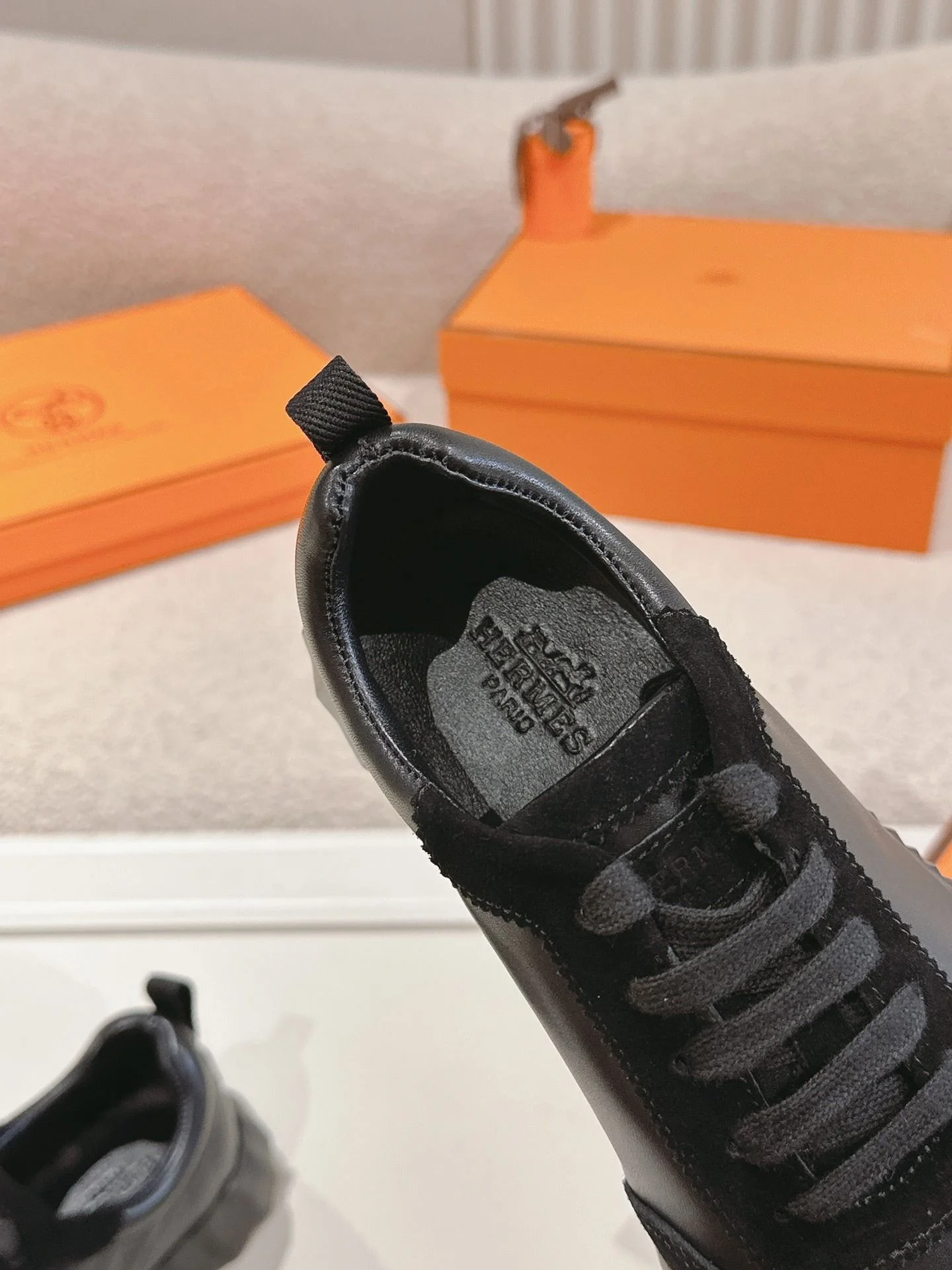 Real Hermes Low Shoes