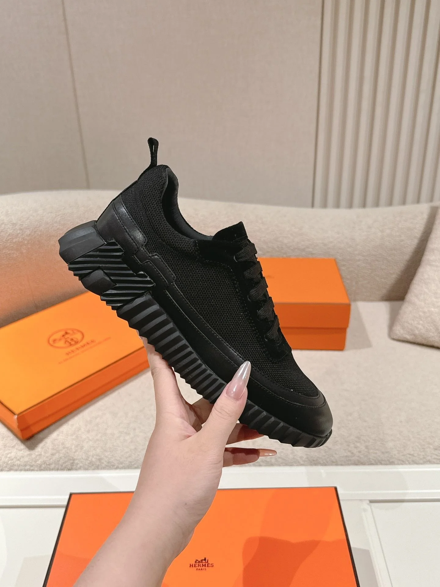 Value-priced Hermes Low Shoes