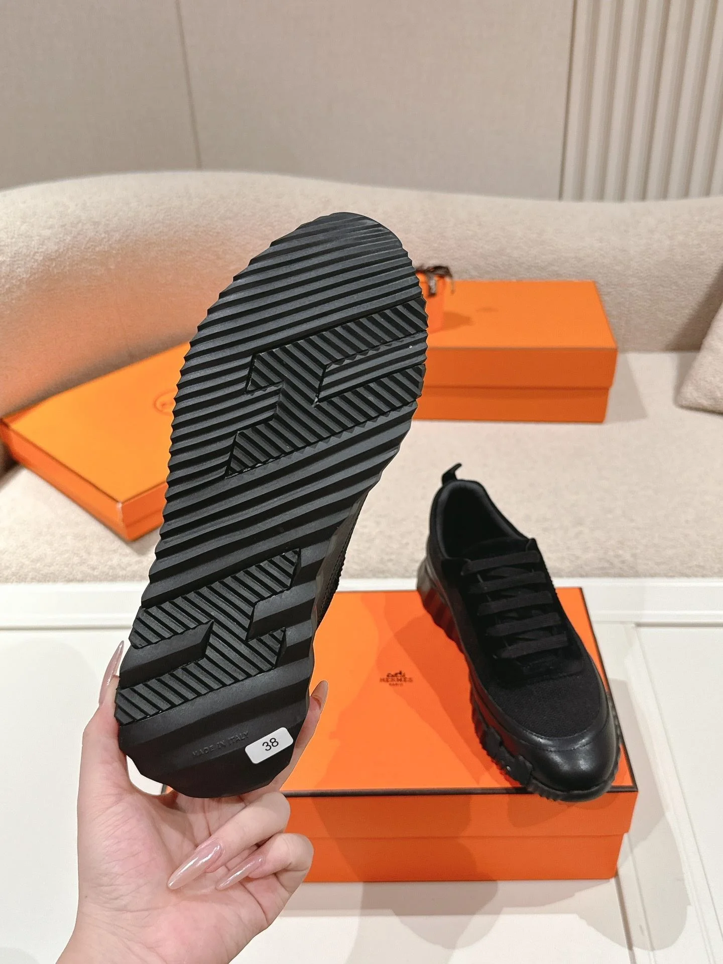 Value-priced Hermes Low Shoes
