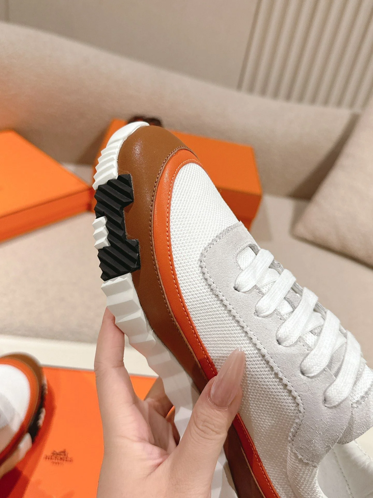 Brand-original Hermes Low Shoes