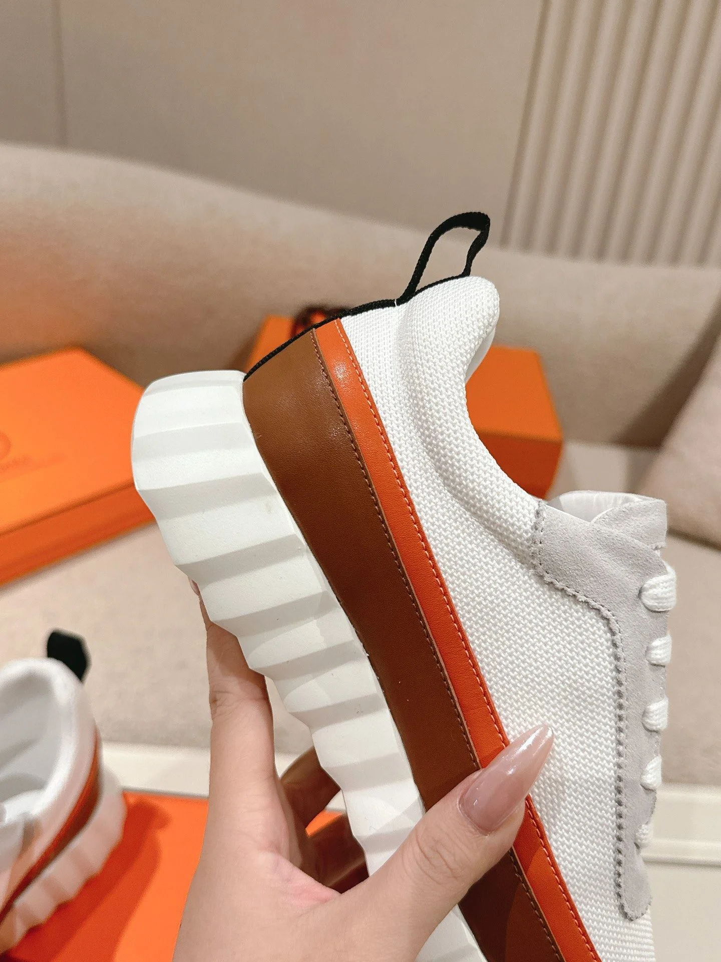 Brand-original Hermes Low Shoes