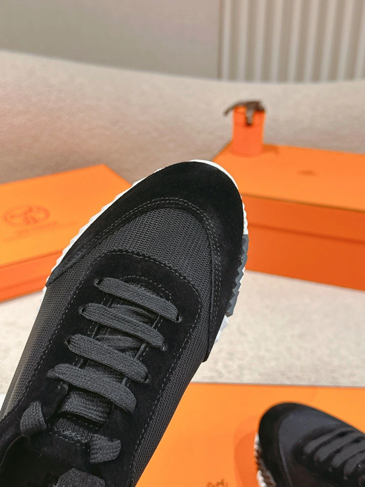 Indistinguishable Hermes Low Shoes
