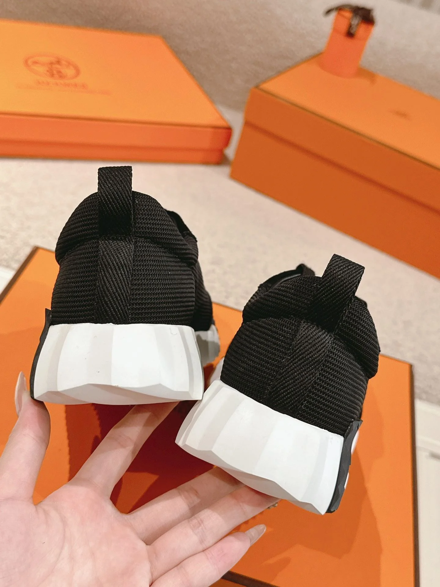 Indistinguishable Hermes Low Shoes
