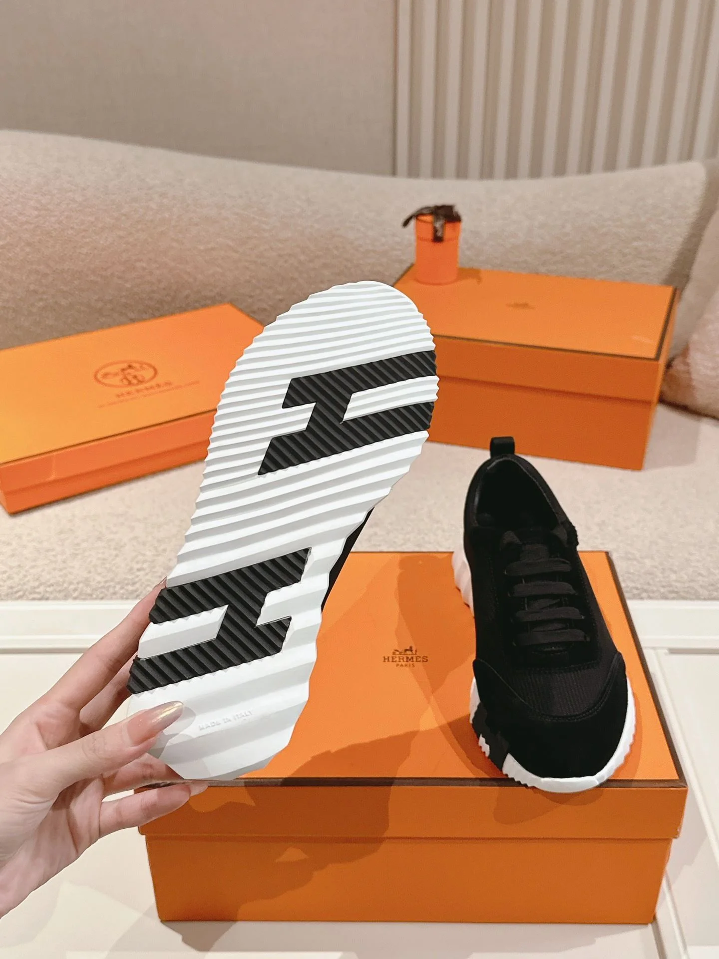Indistinguishable Hermes Low Shoes