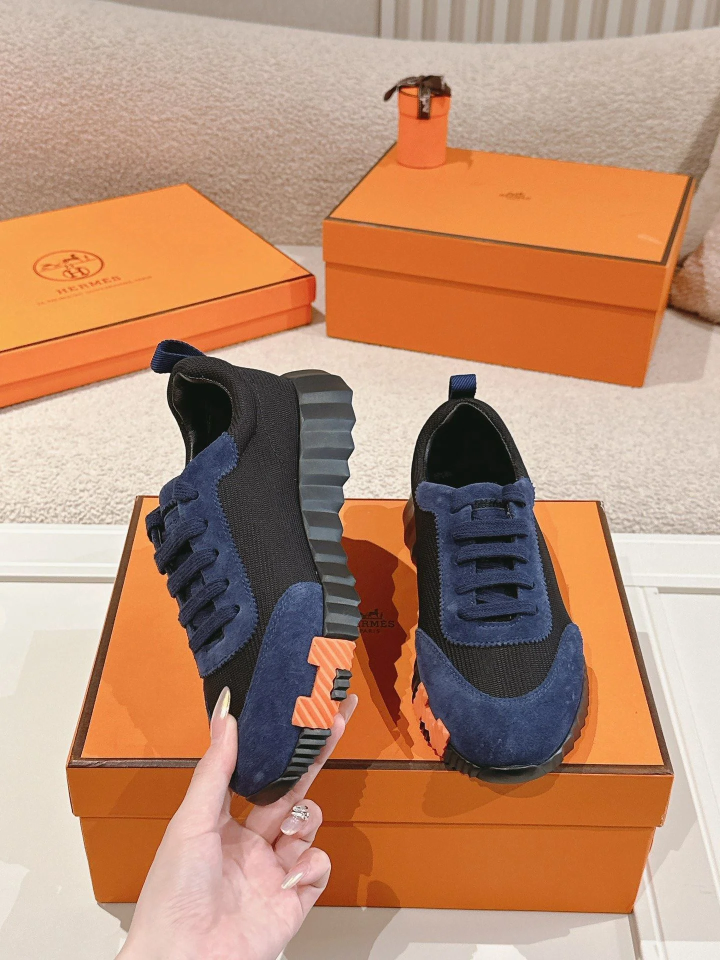 Perfect replica Hermes Low Shoes