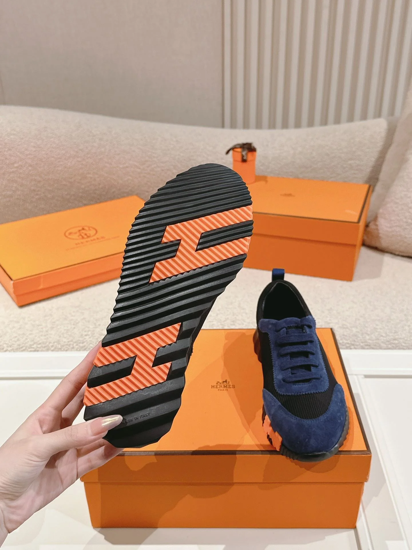 Perfect replica Hermes Low Shoes