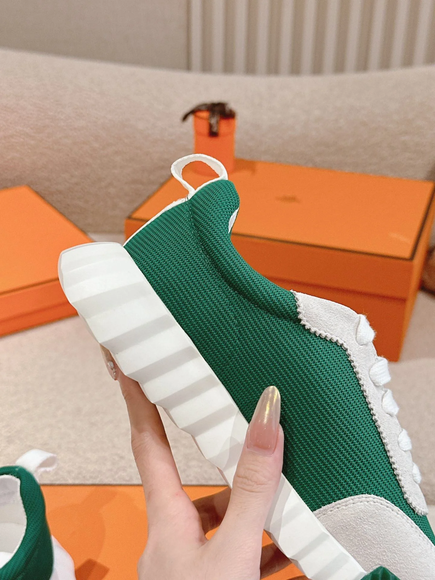 1:1 copy Hermes Low Shoes
