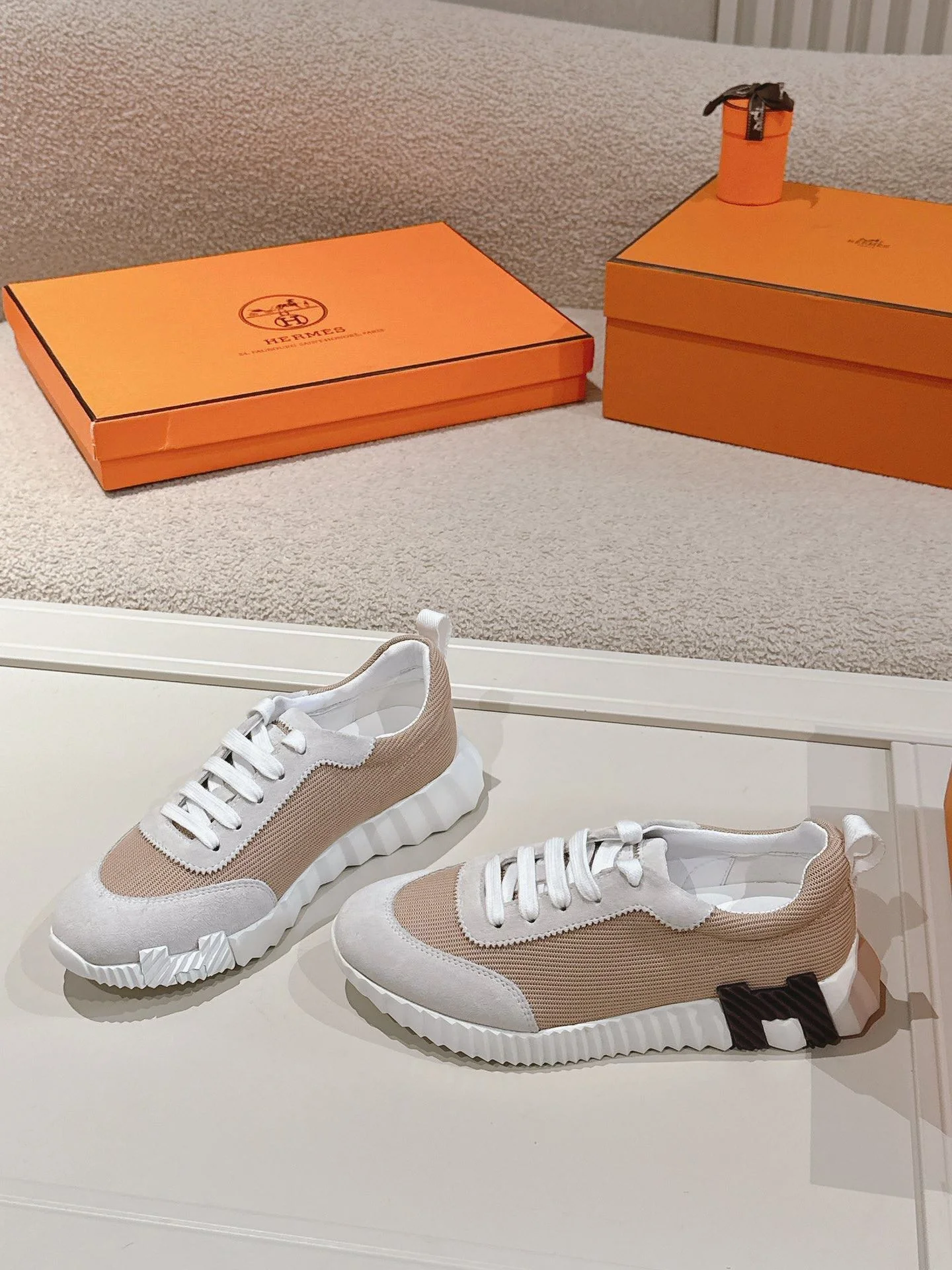 Top mirror Hermes Low Shoes