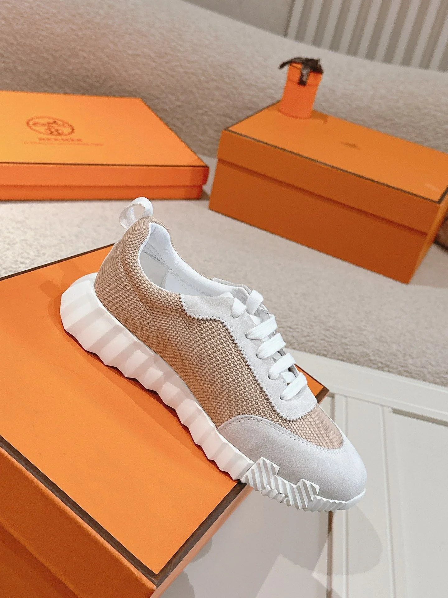 Top mirror Hermes Low Shoes