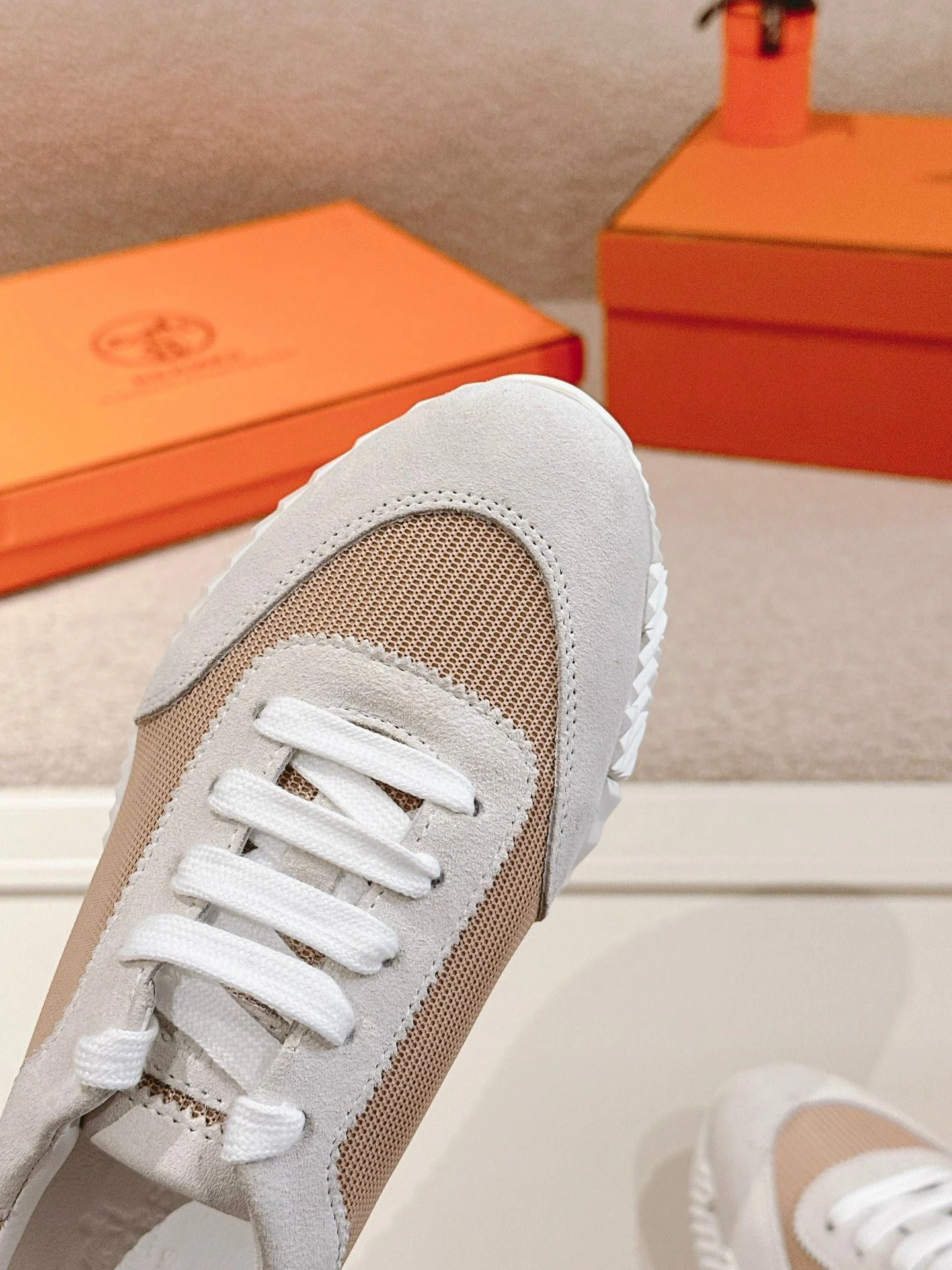 Top mirror Hermes Low Shoes