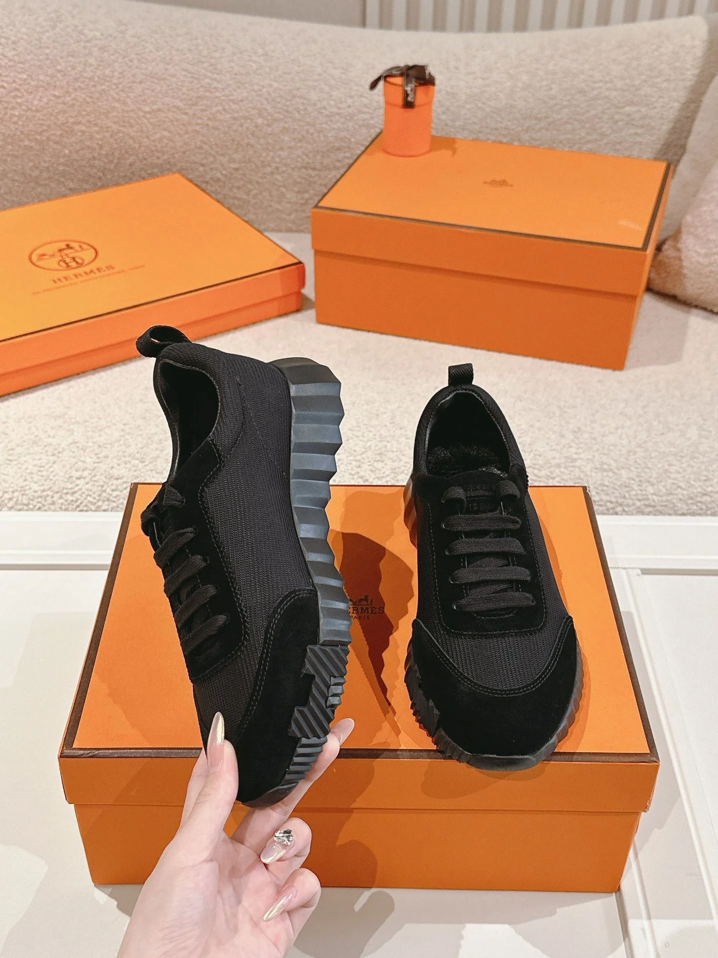 Mirror quality Hermes Low Shoes