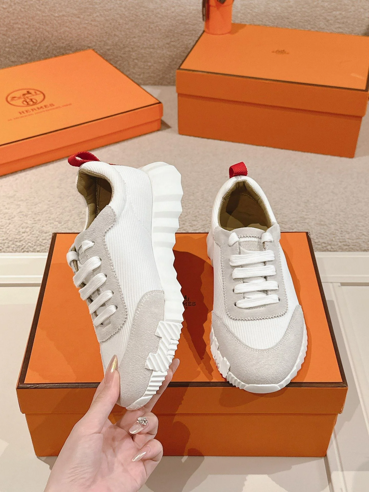 Official Hermes Low Shoes