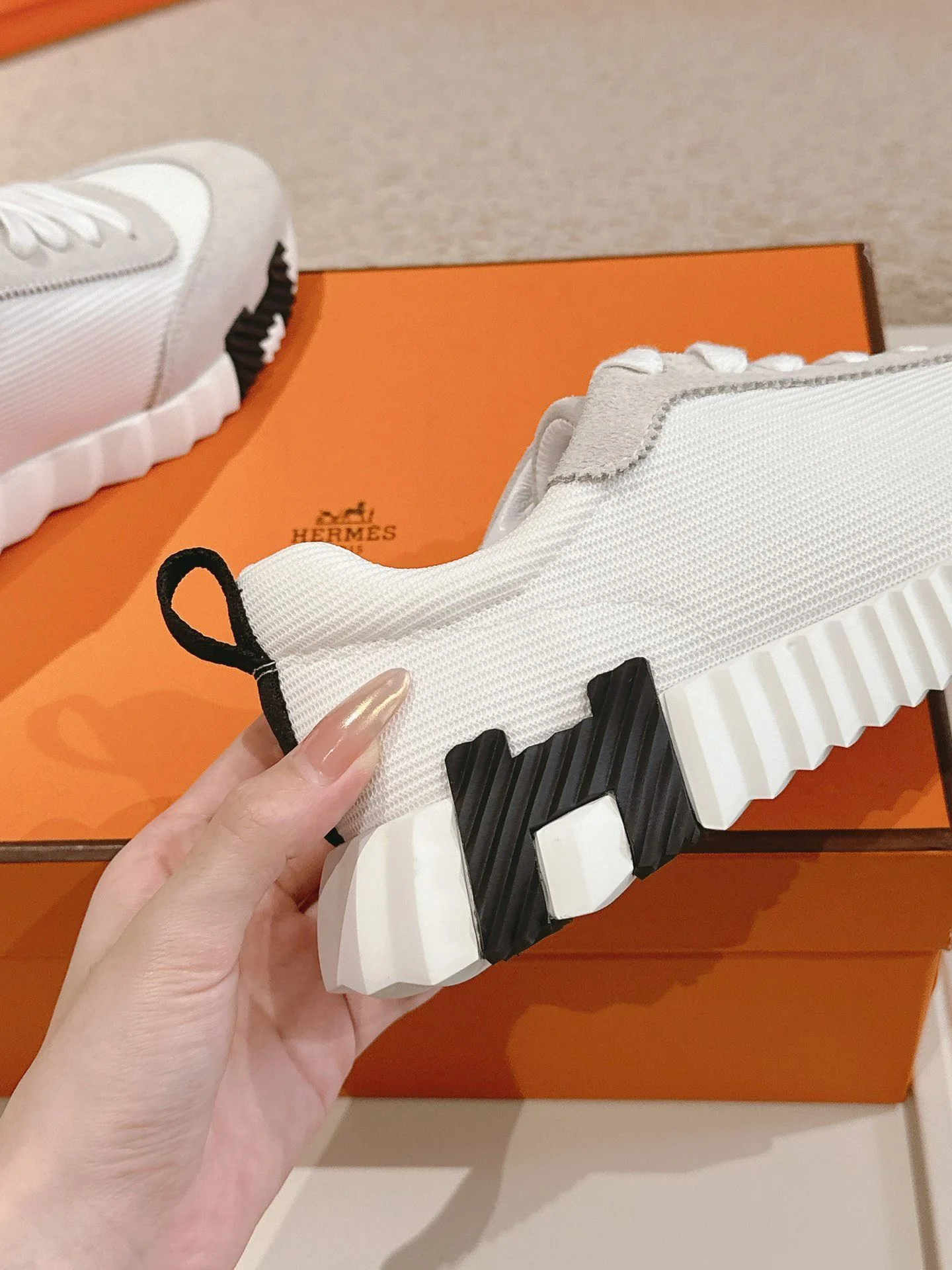 Value-priced Hermes Low Shoes