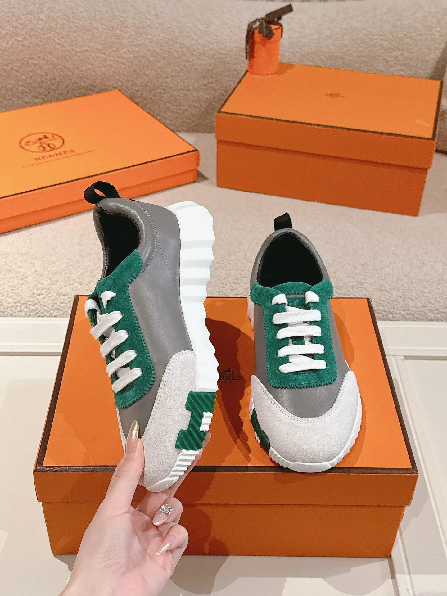 Inexpensive Hermes Low Shoes