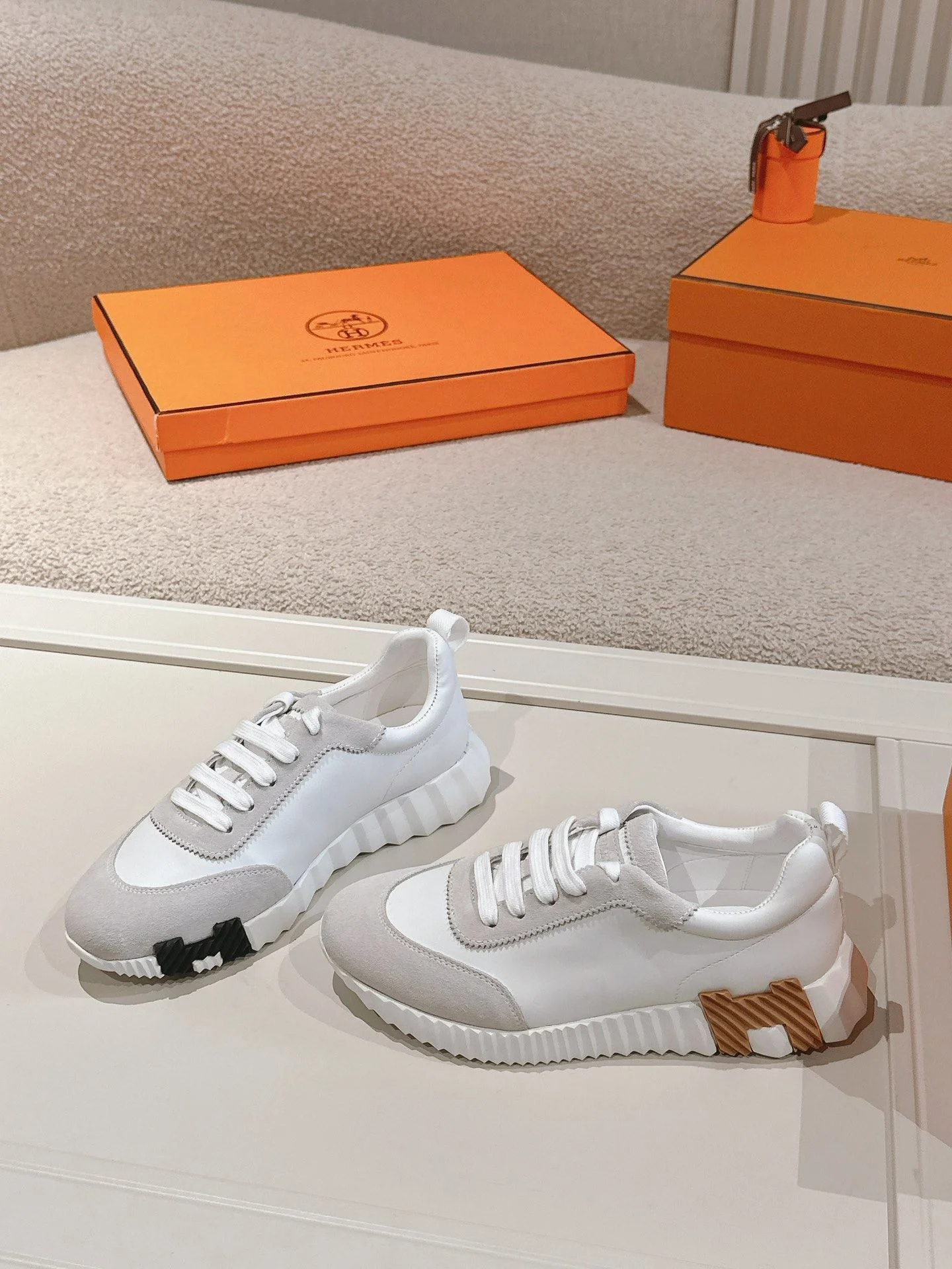Indistinguishable Hermes Low Shoes