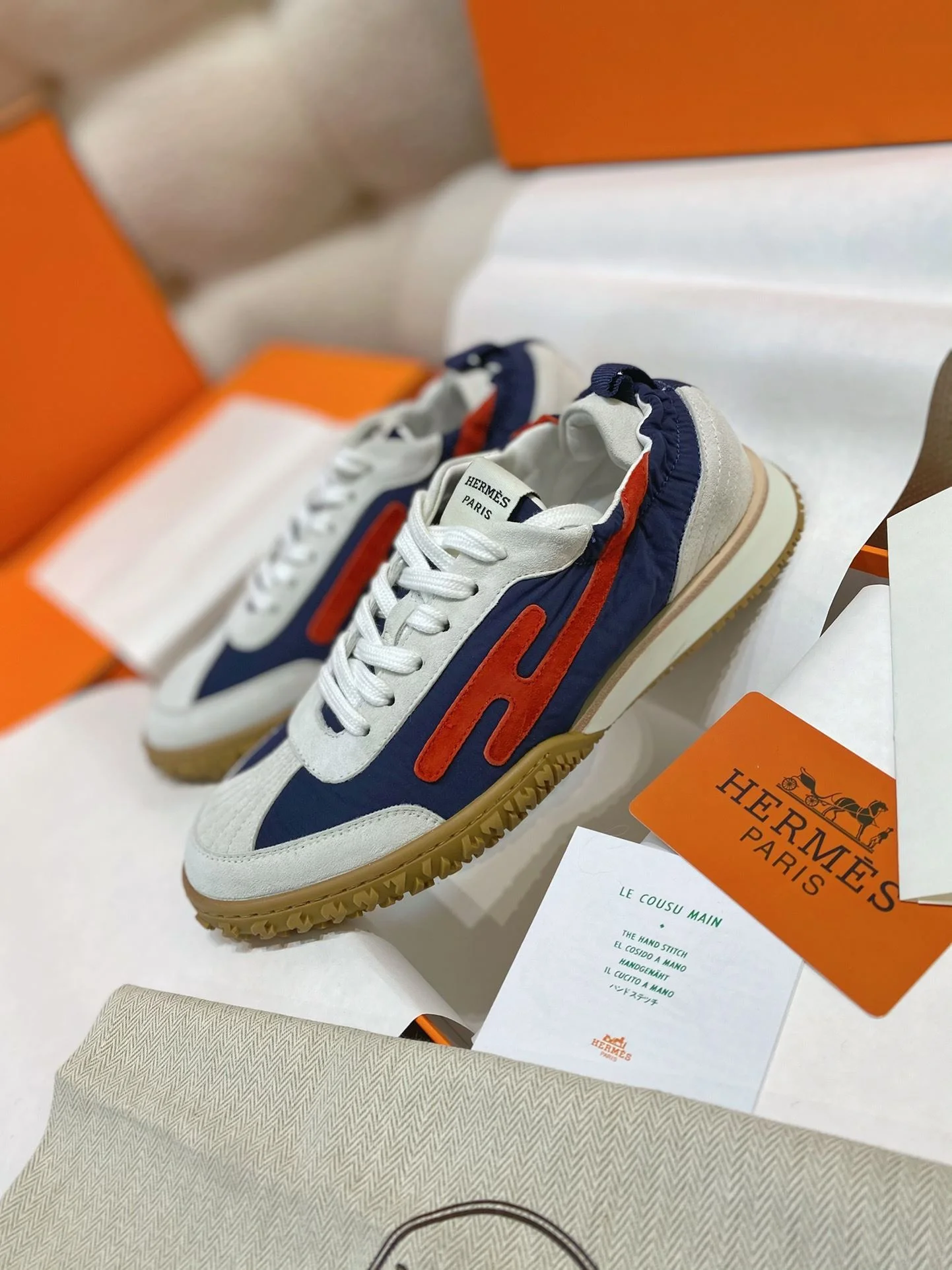 Hermes Low Shoes