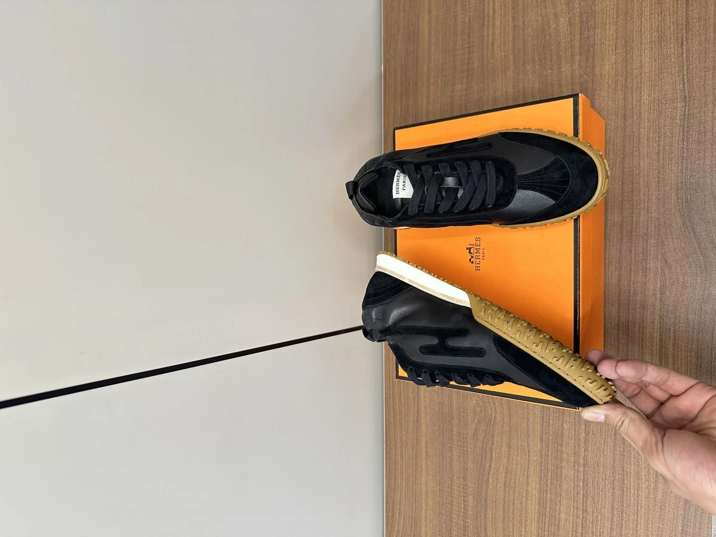 Authentic Hermes Low Shoes