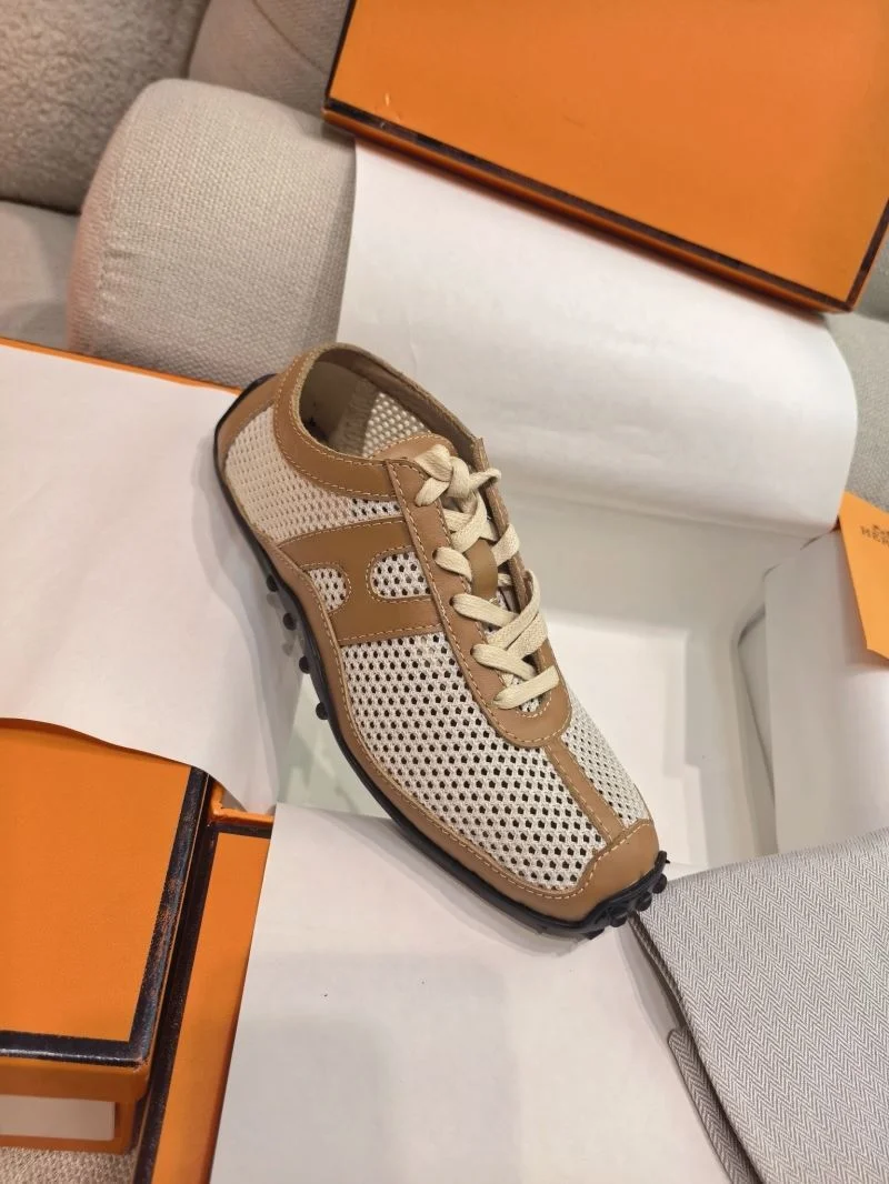 Exact replica Hermes Low Shoes
