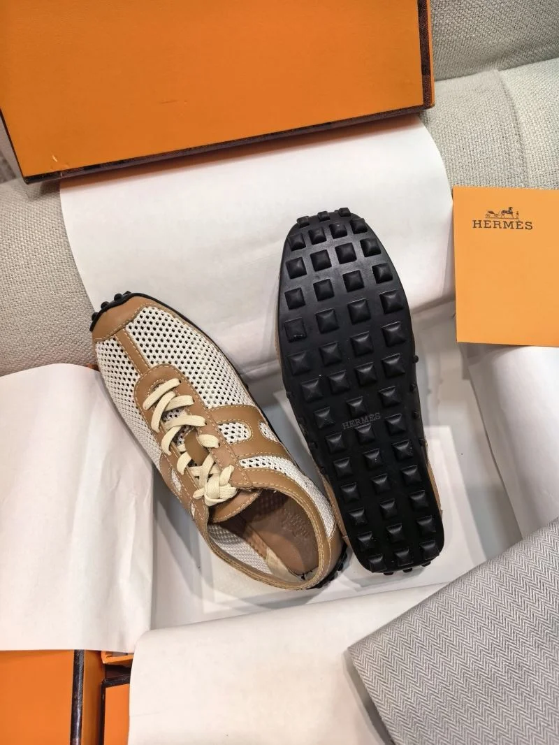 Exact replica Hermes Low Shoes