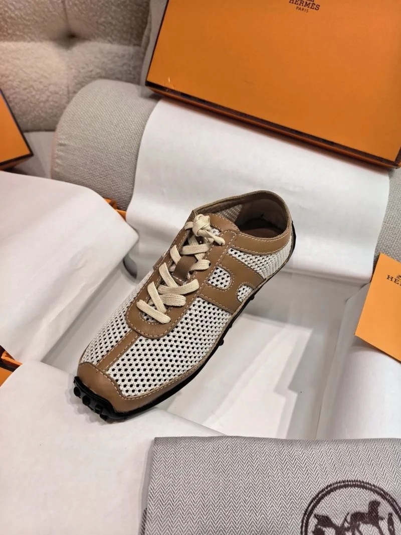 Exact replica Hermes Low Shoes