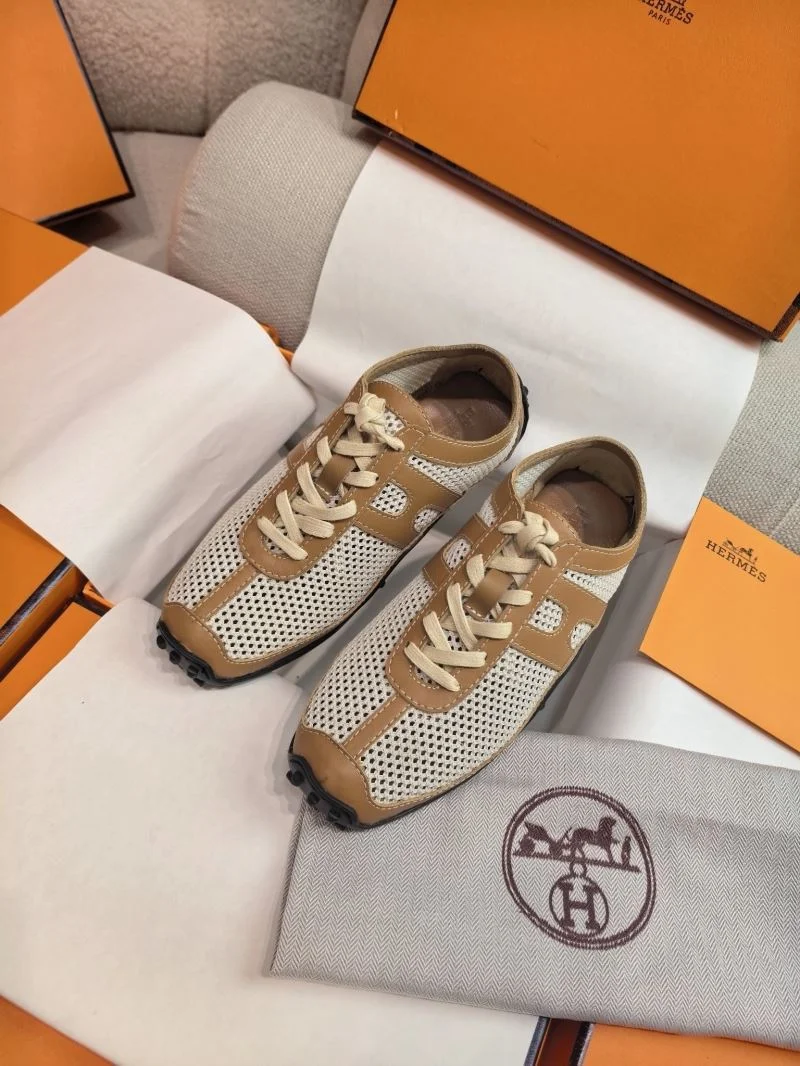 Exact replica Hermes Low Shoes