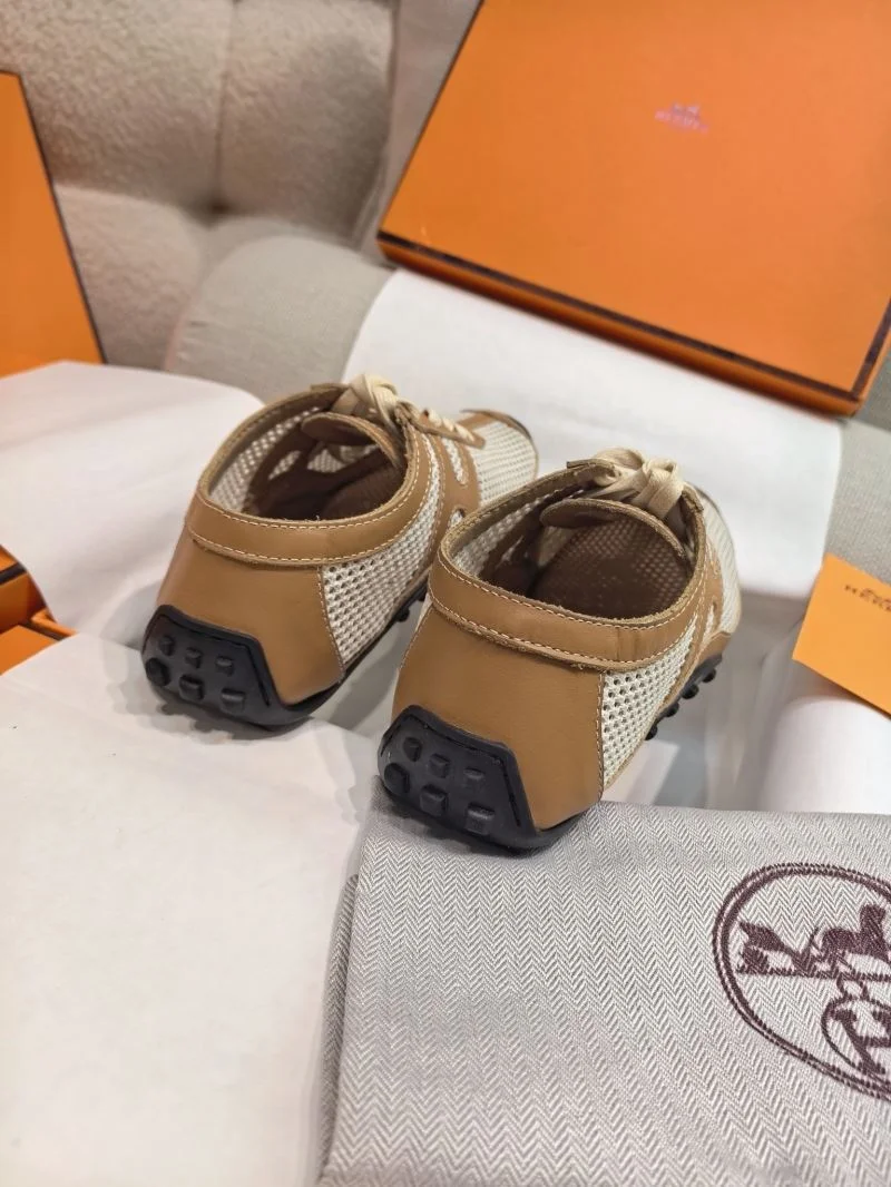 Exact replica Hermes Low Shoes