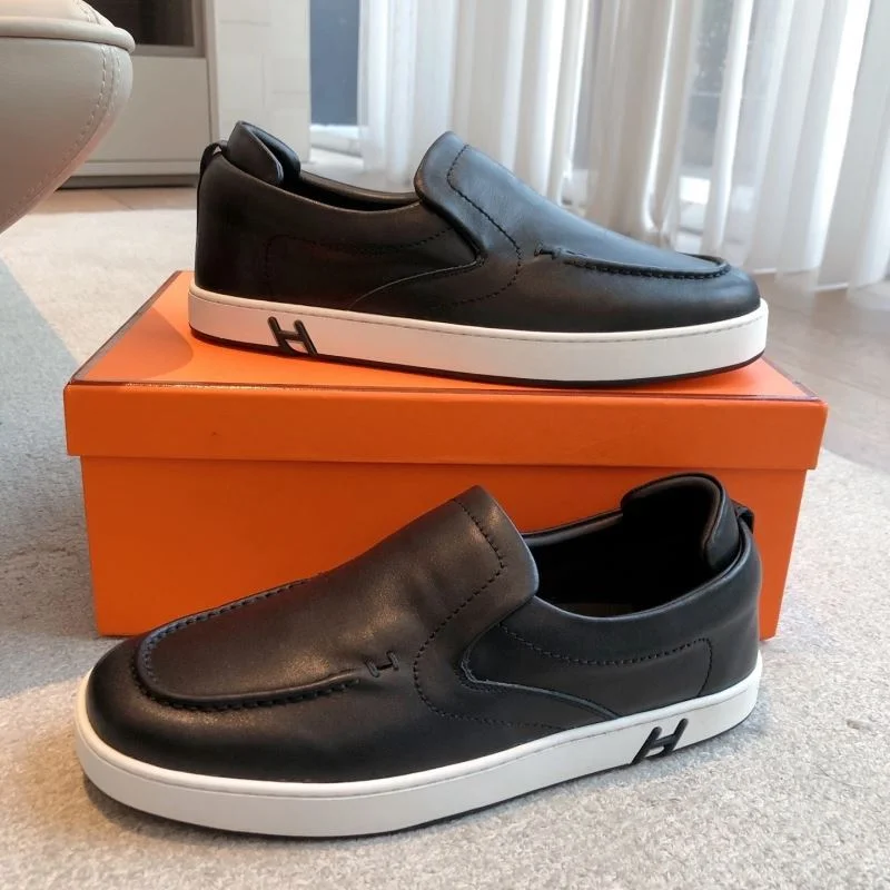 1:1 copy Hermes Low Shoes