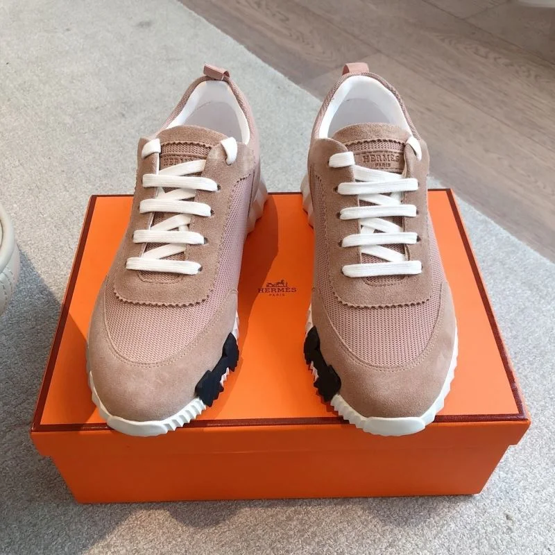 Brand-authenticated Hermes Low Shoes