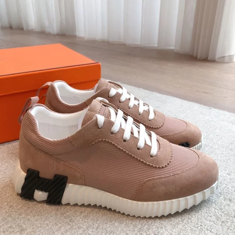 Brand-authenticated Hermes Low Shoes