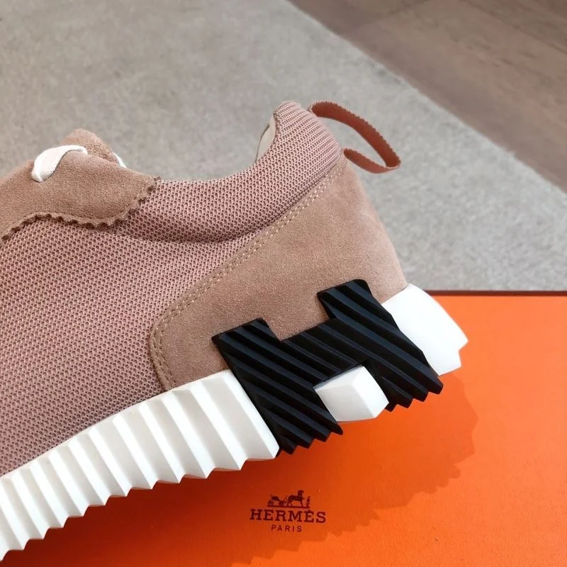 Brand-authenticated Hermes Low Shoes