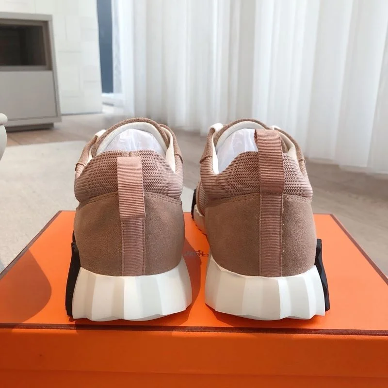 Brand-authenticated Hermes Low Shoes