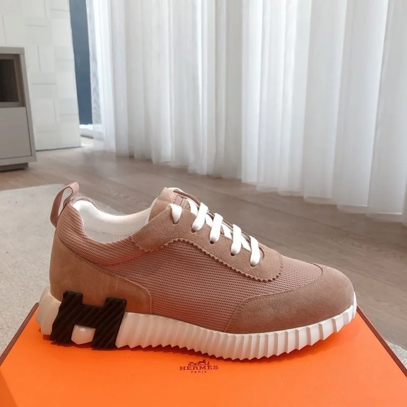 Brand-authenticated Hermes Low Shoes