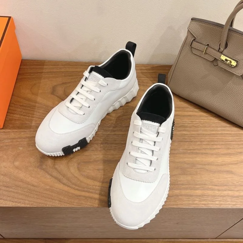 Brand-authenticated Hermes Low Shoes