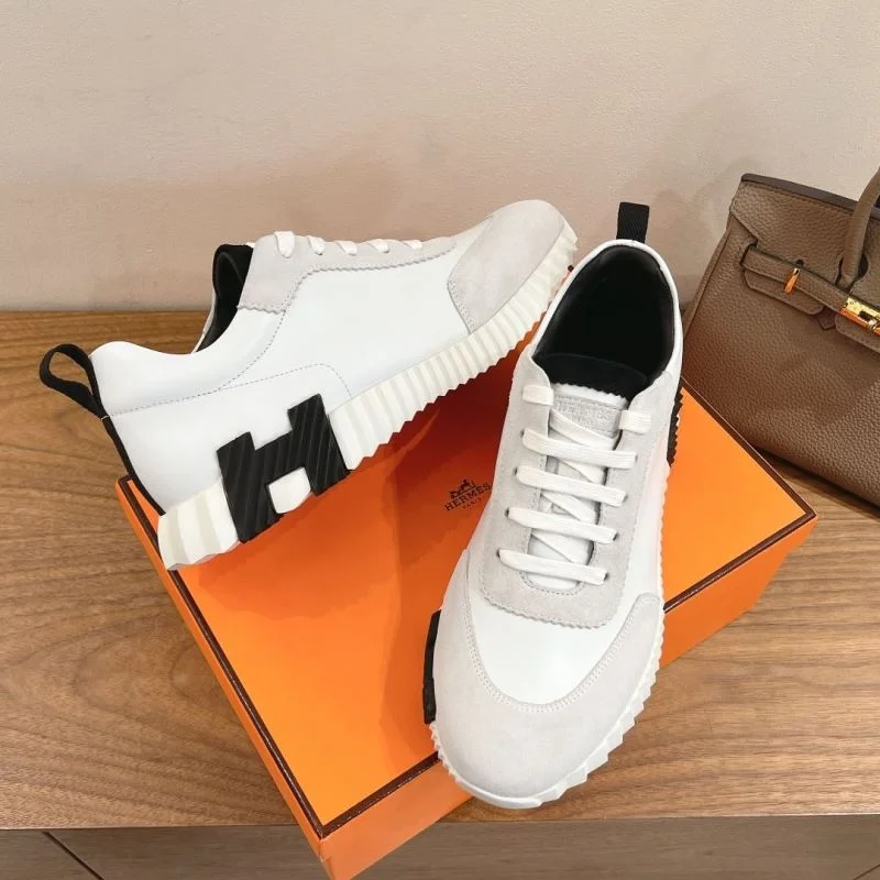 Brand-authenticated Hermes Low Shoes