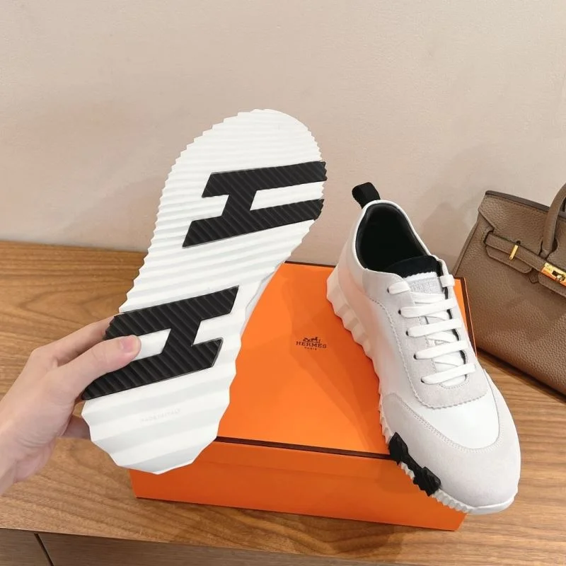 Brand-authenticated Hermes Low Shoes