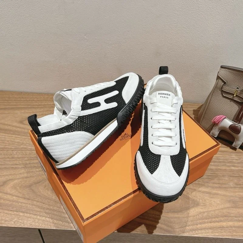 Exact replica Hermes Low Shoes